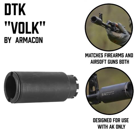 Stl File Dtk Volk For Cyma Ak 4774・3d Printing Design To Download・cults