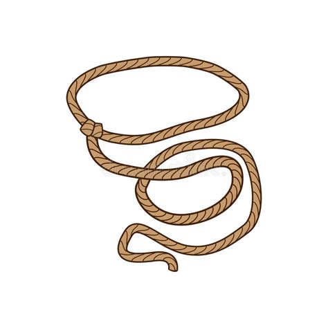 Lasso Lasso Cartoon Vector Illustration Stock Illustration