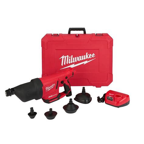 Milwaukee M12 Airsnake 12 Volt Lithium Ion Cordless Drain Cleaning Air
