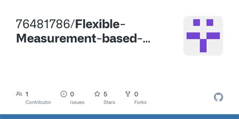 Github 76481786flexible Measurement Based Modeling Generators