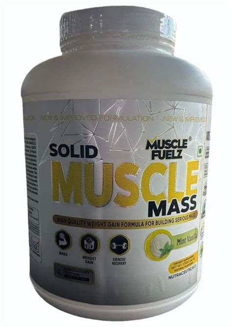 Muscle Fuelz Solid Muscle Mass Gainer At Rs 1700jar Lean Mass Gainer