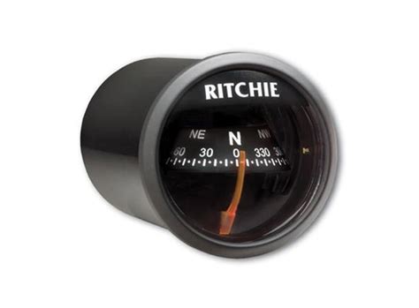 Ritchie Panelmontert Kompass X 21bb Sort Rose 51mm Marineshop As