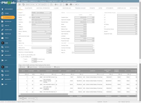 create cost database with the unit price rates of their awarded lump