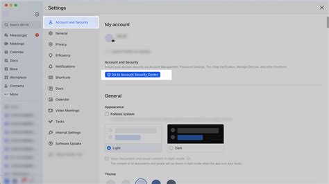Manage Lark Login Method And Contact Information