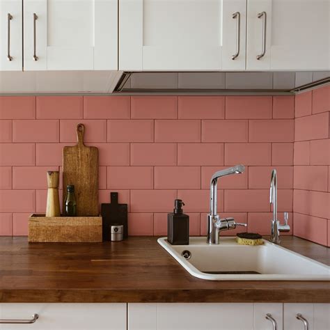 Rust Oleum Kitchen Tile Paint Satin Finish Salmon Ml
