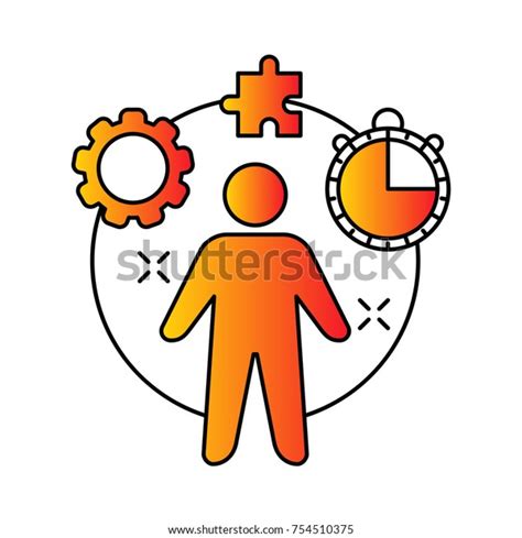 Project Manager Vector Icon Stock Vector Royalty Free Shutterstock