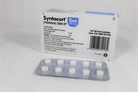 Prednisolone Tablets Bp 5mg Manufacturer And Pan In India