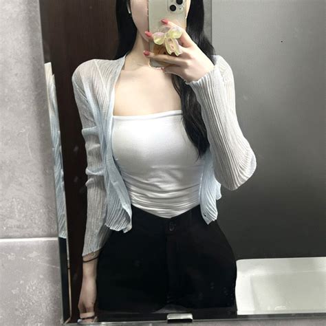 [자외선차단 여름필수템 ] 소비 시르루 가디건 에이블리