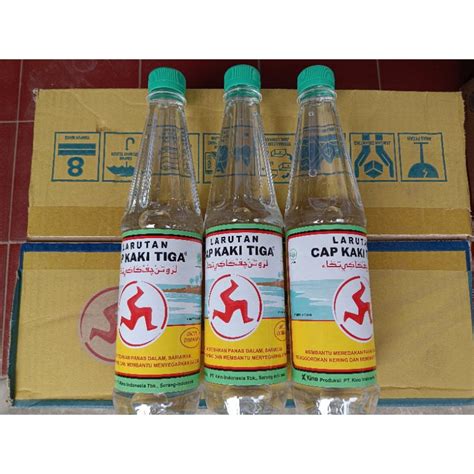 Jual Larutan Cap Kaki Tiga Botol 500 ML Shopee Indonesia