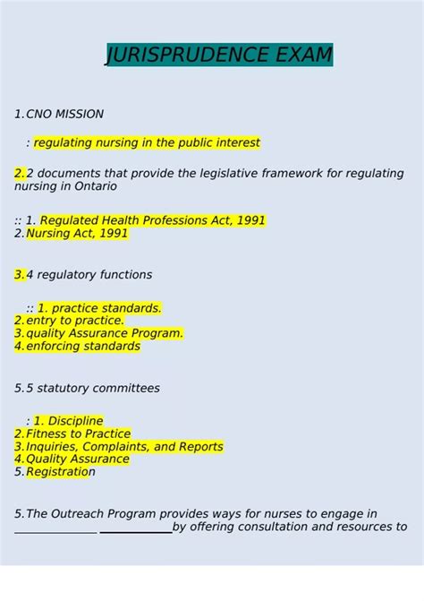 Jurisprudence Exam Questions And Answers 2024 2025 100 Verified