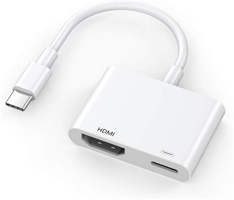 [mfi Certified] Usb C To Hdmi Adapter For Iphone 15 To Tv