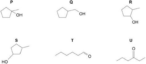 Isomerism Past Paper Questions Mr Cole Chemistry
