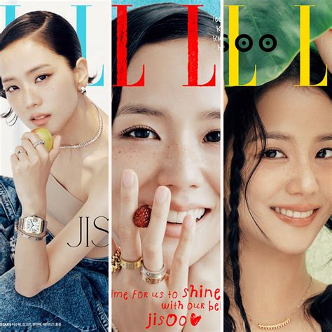 Blackpink Jisoo Elle Korea Magazine July 2025 Issue Random Cover