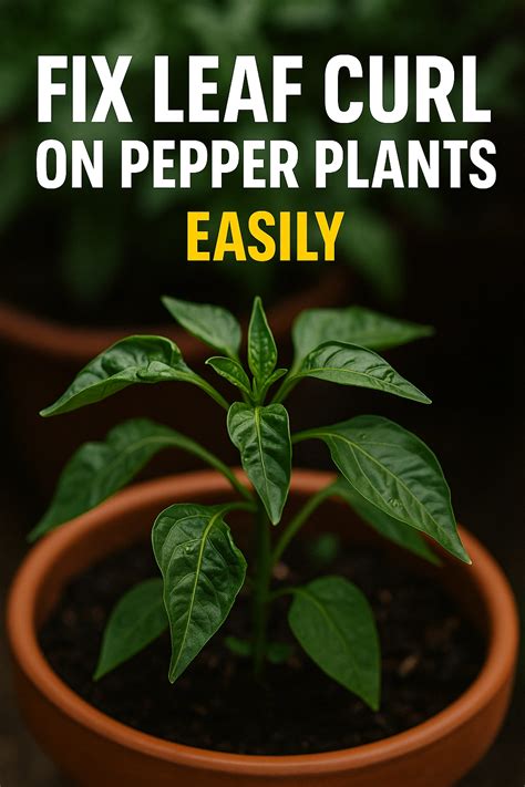 Fix Leaf Curl On Pepper Plants Easily How To Grow Plant