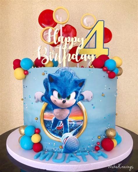 Wicked Cravings On Instagram Sonic Cake 💙💛 ️ Wickedcravings