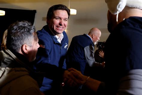 Trump Holds Big Lead Over Haley Desantis Ahead Of Iowa Caucuses But
