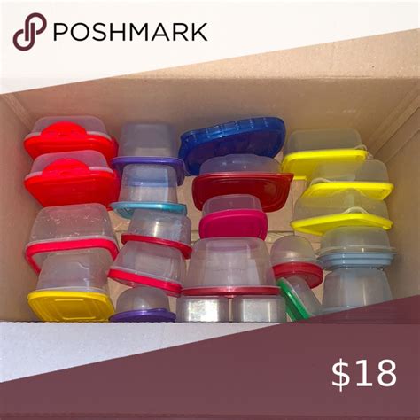 Tupperware Various Sizes For Stylish Storage Solutions