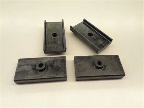 Ford Falcon Xrxtxwxy Leaf Spring Rubber Insulators X4 Repro 4200