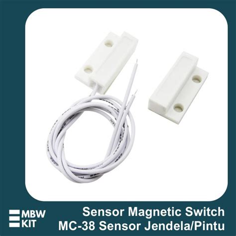 Jual Sensor Magnetic Switch Sensor Pintu Jendela Mc 38 Mc38 Shopee Indonesia
