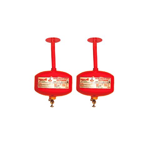 Red Modular Type Ceiling Mounting Type Automatic Fire Extinguisher At