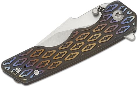 Attn2detail Mercantile Custom Mk3 Small Flipper Knife 275 Cpm Magnacut Satin Harpoon Blade