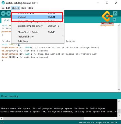 สอนใช้งาน Arduino Uno R3 Smd Micro Usb เริ่มต้นใช้งาน ติดตั้งโปรแกรม Arduino Ide ขาย Arduino