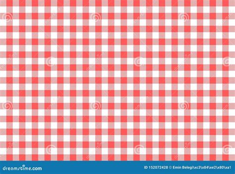 Gingham Seamless Pattern Texture Background Stock Vector Illustration Of Design Blanket
