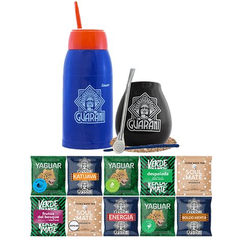 Tienda De Yerba Mate Zestaw Yerba Mate Yerbomos 500g 10x50g Guarani