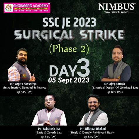 Nimbus Learning On Linkedin Classes Sscje2023 Sscjeexams Sscjepreparation Liveclasses