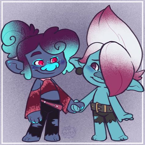 Cute Gay Trolls By Gummygoatgalaxy On Deviantart