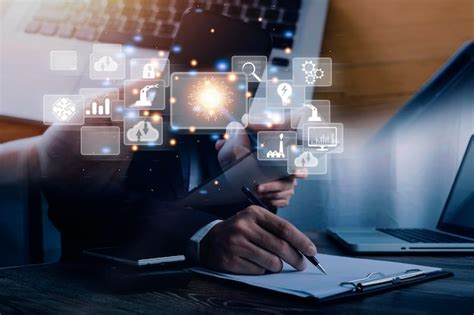 Premium Photo Digital Transformation Technology Strategy Digitization And Digitalization Of