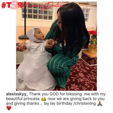 Alexis Skyy Celebrates Her Daughter S Christening