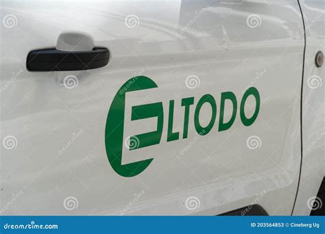 Eltodo Czech company logo editorial stock photo. Illustration of ...