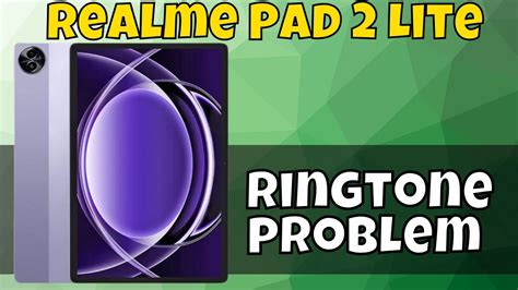 Ringtone Problem Realme Pad Lite How To Solve Ringtone Issues Ringtone Not Working