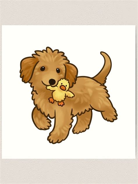How To Draw A Goldendoodle Step By Step