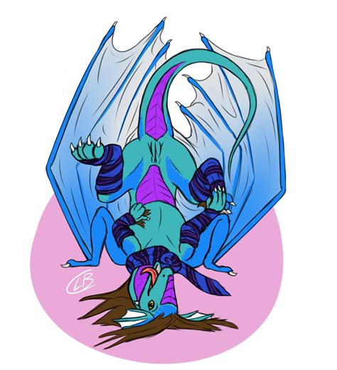 Rule 34 Clb Dragon Female Feral Pussy Simple Background Solo Tongue