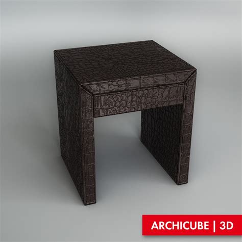 Bedside Table 3d Model 19 Max Fbx Obj Free3d
