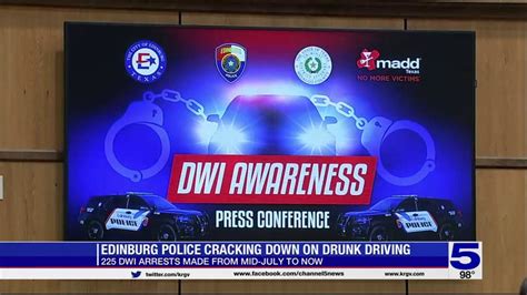 Edinburg Police Cracking Down On Drunk Driving