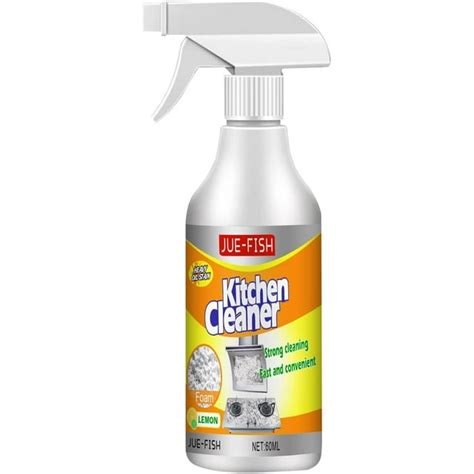 Foaming Heavy Oil Stain Cleaner All Purpose Bubble Deep Cleaning Spray