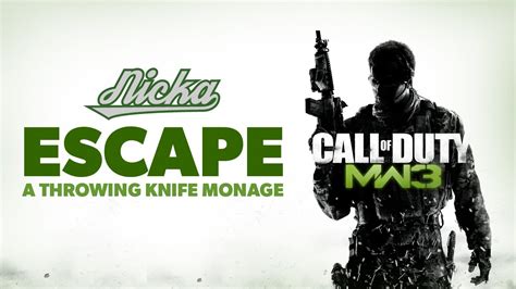 Mw3 Montage Escape A Throwing Knife Montage Youtube