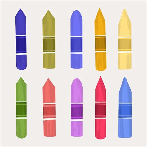 Conjunto De Lápices De Colores De Vuelta A La Escuela Papelería