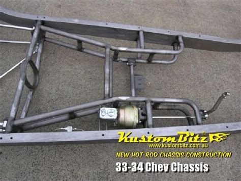 Chevy Hot Rod Chassis Construction 1933 34 New Reproduction Street Rod