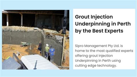 Ppt Microfine Cement Grout Injection Underpinning In Perth Powerpoint