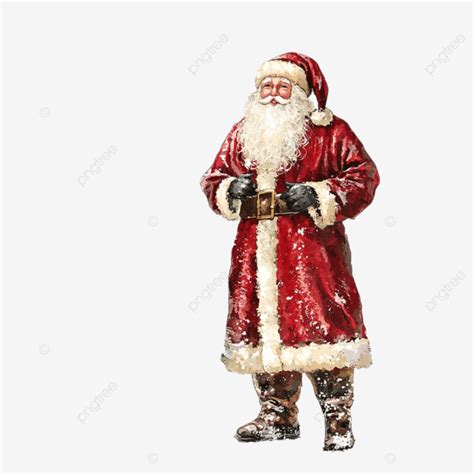 크리스마스 트리가 있는 산타클로스 그림 산타 클로스 크리스마스 나무 Png 일러스트 및 이미지 에 대한 무료 다운로드 Pngtree