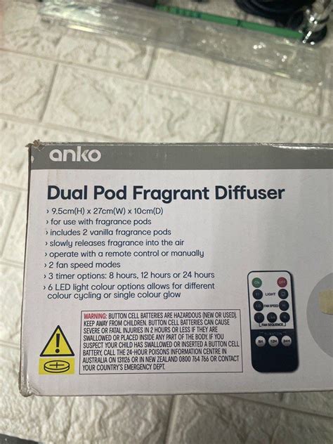 Anko Dual Pod Fragrant Diffuser Tv And Home Appliances Air Purifiers And Dehumidifiers On Carousell