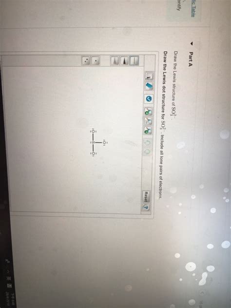 Solved Part A Draw The Lewis Structure Of SO Draw The Lewis Chegg Com