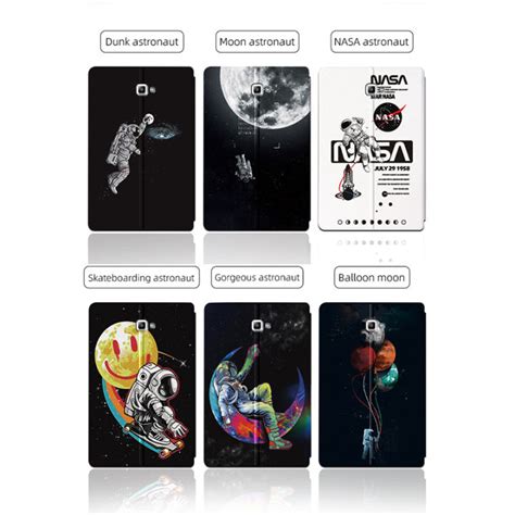 สำหรับ Realme Pad X 10 95 นิ้ว เคสแท็บเล็ตรูปแบบนักบินอวกาศการออกแบบขา
