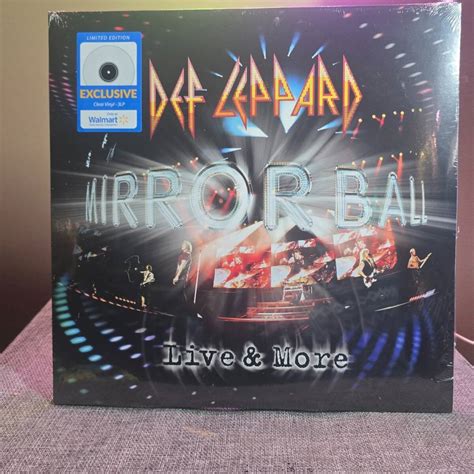 Yahooオークション Def Leppard Mirrorball Live And More 3lp
