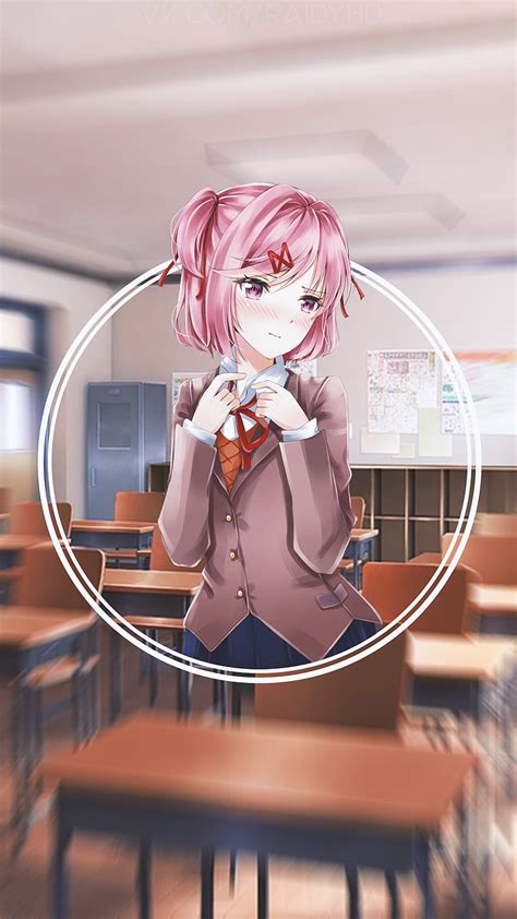 Natsuki Literature Club Anime Literature Hd Natsuki Ddlc Wallpapers