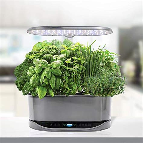Aerogarden Bounty Elite Indoor Garden With Led Grow Light Wifi And